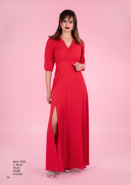 Vestido Largo Archivos - Trebol Moda